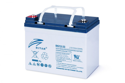 12V 33AH RITAR Deep Cycle Gel Battery | Ritar Batteries